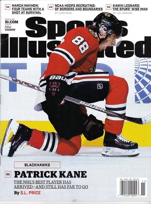 Sports Illustrated March 14 2016 Cover: Patrick Kane nhc10 | eBay