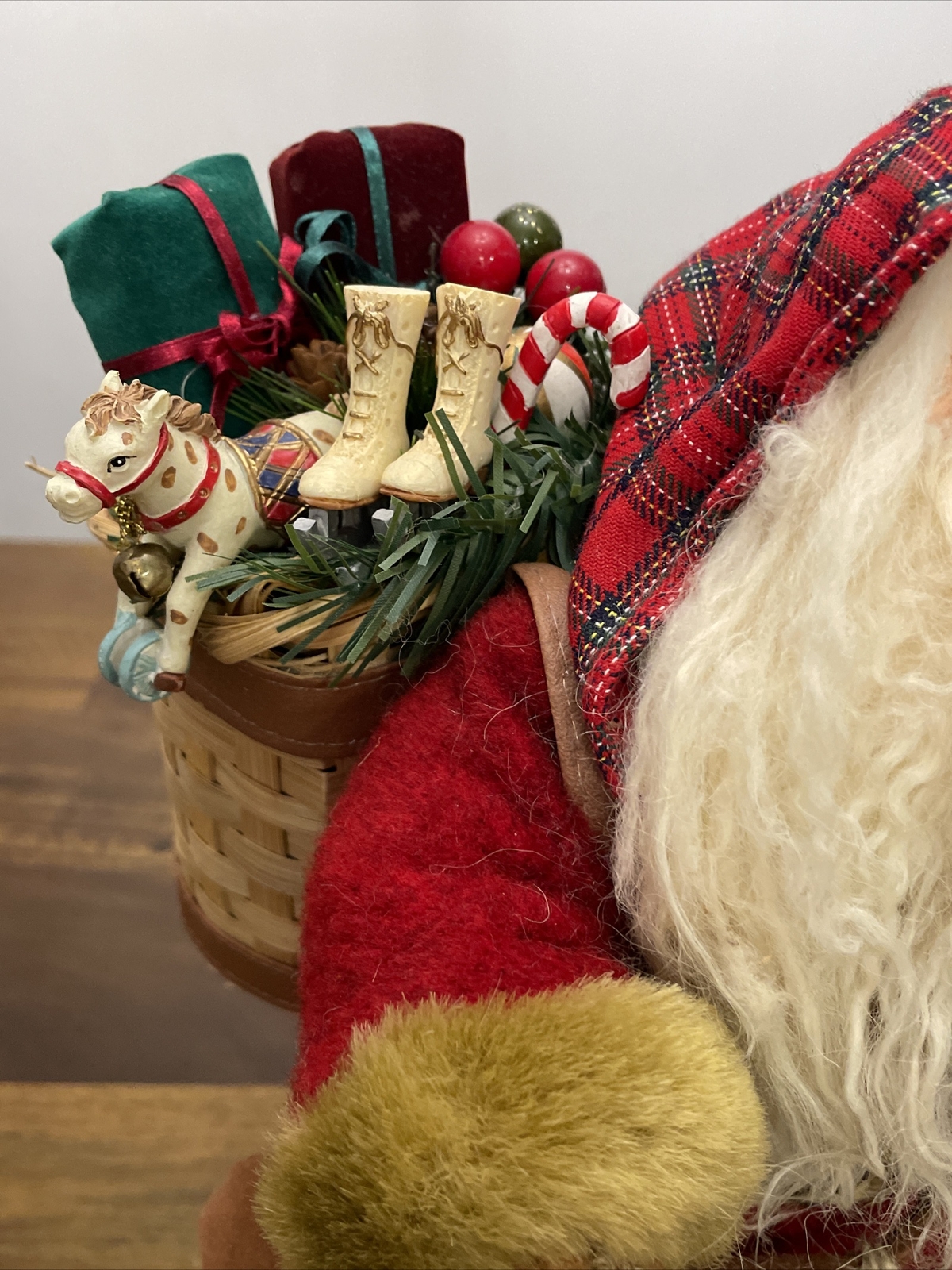 Amazing Large Vintage Old World Style Santa Kris Kringle 16” Christmas ...