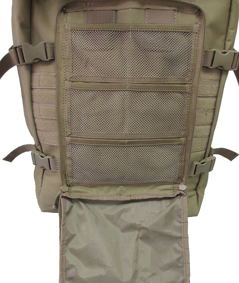 Black Deluxe Mini Hospital Military Medic Backpack Survival Emergency ...