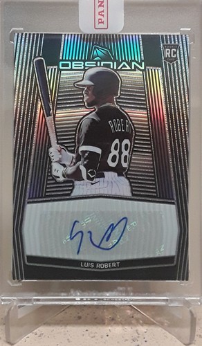 2020 Panini Chronicles Obsidian LUIS ROBERT Auto Rookie | eBay
