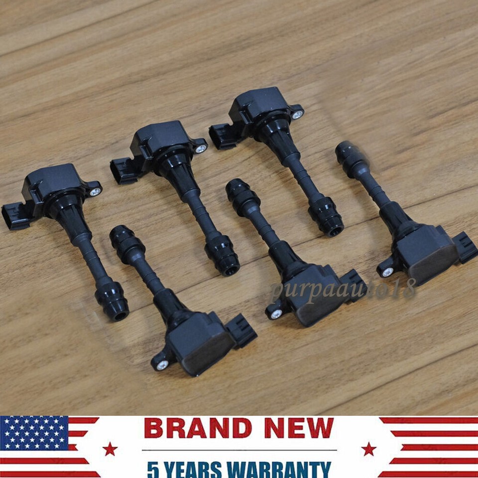 22448-8J115 Ignition Coils For Nissan Altima Maxima Frontier | 6 Set ...