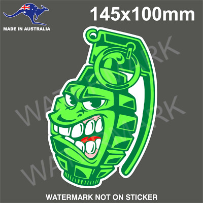 HAND GRENADE STICKER ARMY AIR FORCE RAAF NAVY | eBay Australia