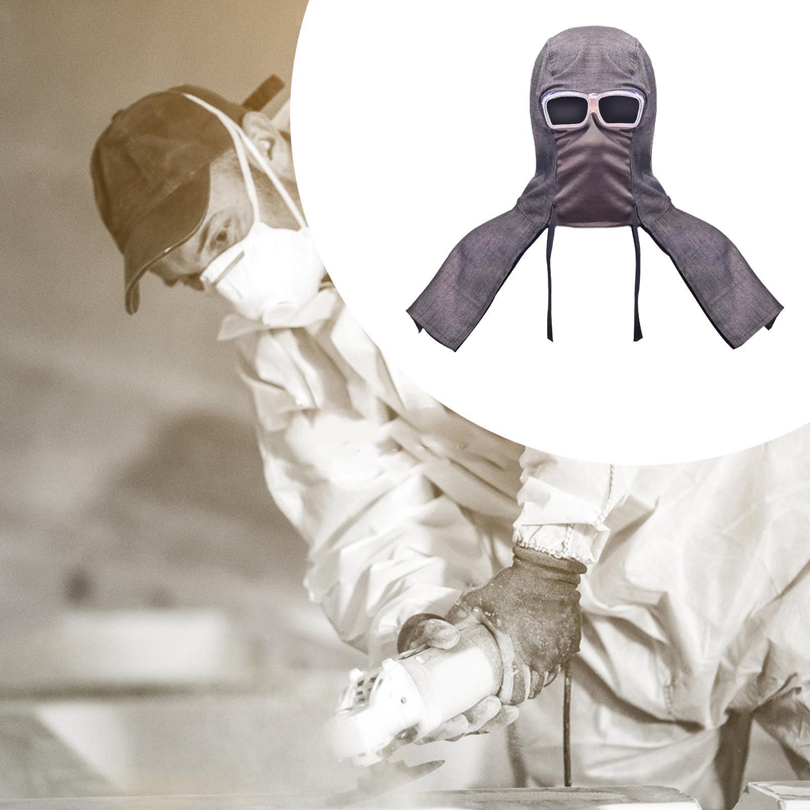 Full Protective Welding Hood Breathable Welding Hat Full Face Cover ...