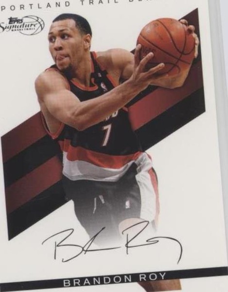 2008-09 Topps Signature - Facsimile Signature #TS-BR Brandon Roy /289 ...
