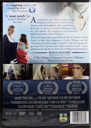 Polycarp NEW DVD Perfect Love Cast Out Fear Garry Nation Eliya Hurt ...