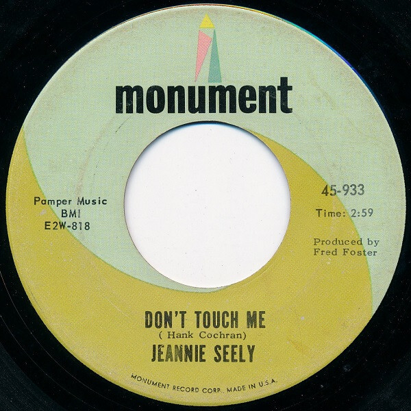 Jeannie Seely - Don't Touch Me | eBay