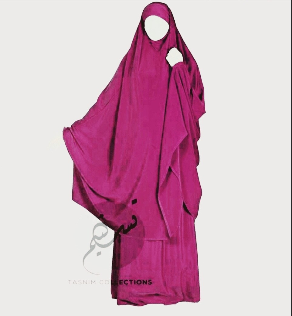 Tasnim collection 2 piece jilbab islamic clothes abaya modest muslim | eBay