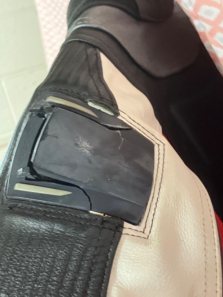 Joe Rocket Leather One Piece Survivor Motorcycle Racing Suit 48 Signs ...