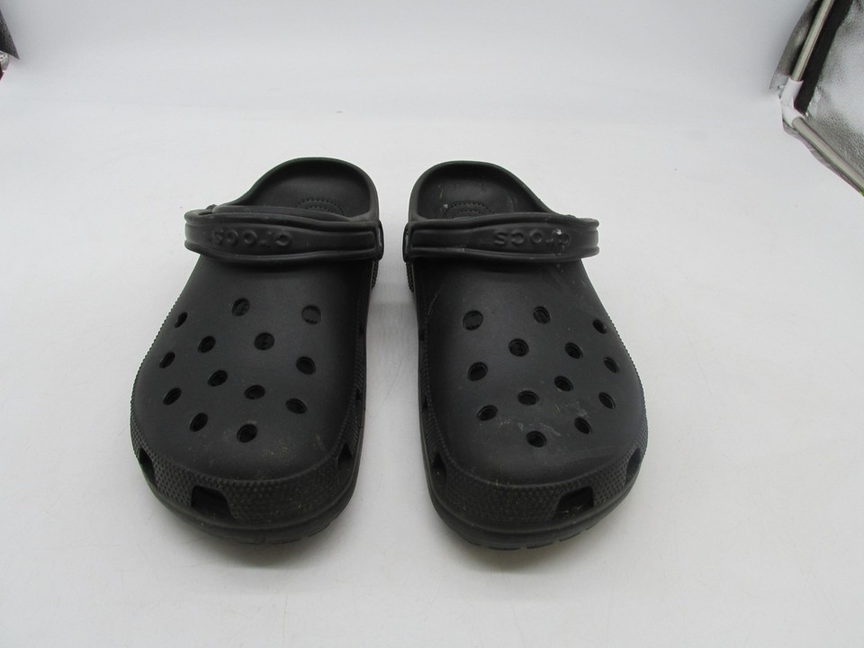 CROC Size 12 Men's Black Clogs. Pre Loved | eBay UK