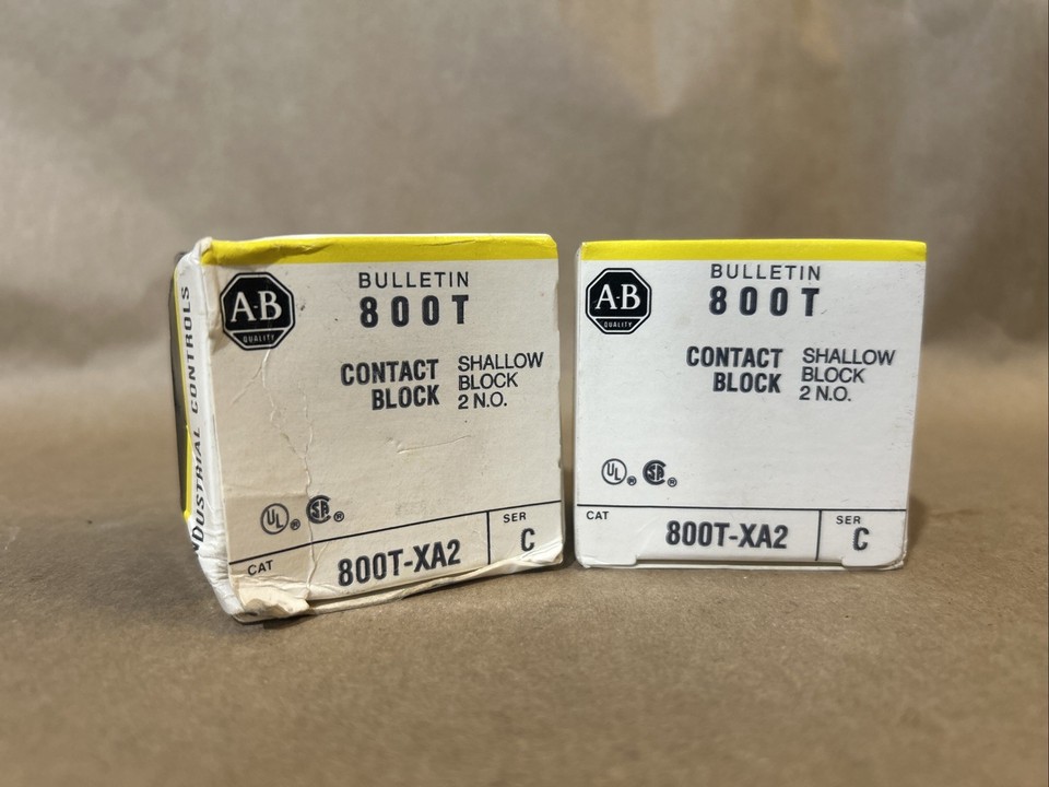 Allen Bradley 800T Contact Block 800T-XA2 Series C New Sealed | eBay