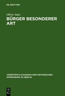 Oliver Janz Bürger besonderer Art (Hardback) (US IMPORT) 9783110141405 ...