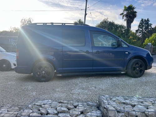 VW Campervan Caddy Maxi / Low Mileage / Auto / Conversion | eBay UK