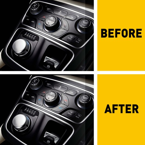 A/C Climate Control Repair Button Stickers Decals For Chrysler 2014-17 ...