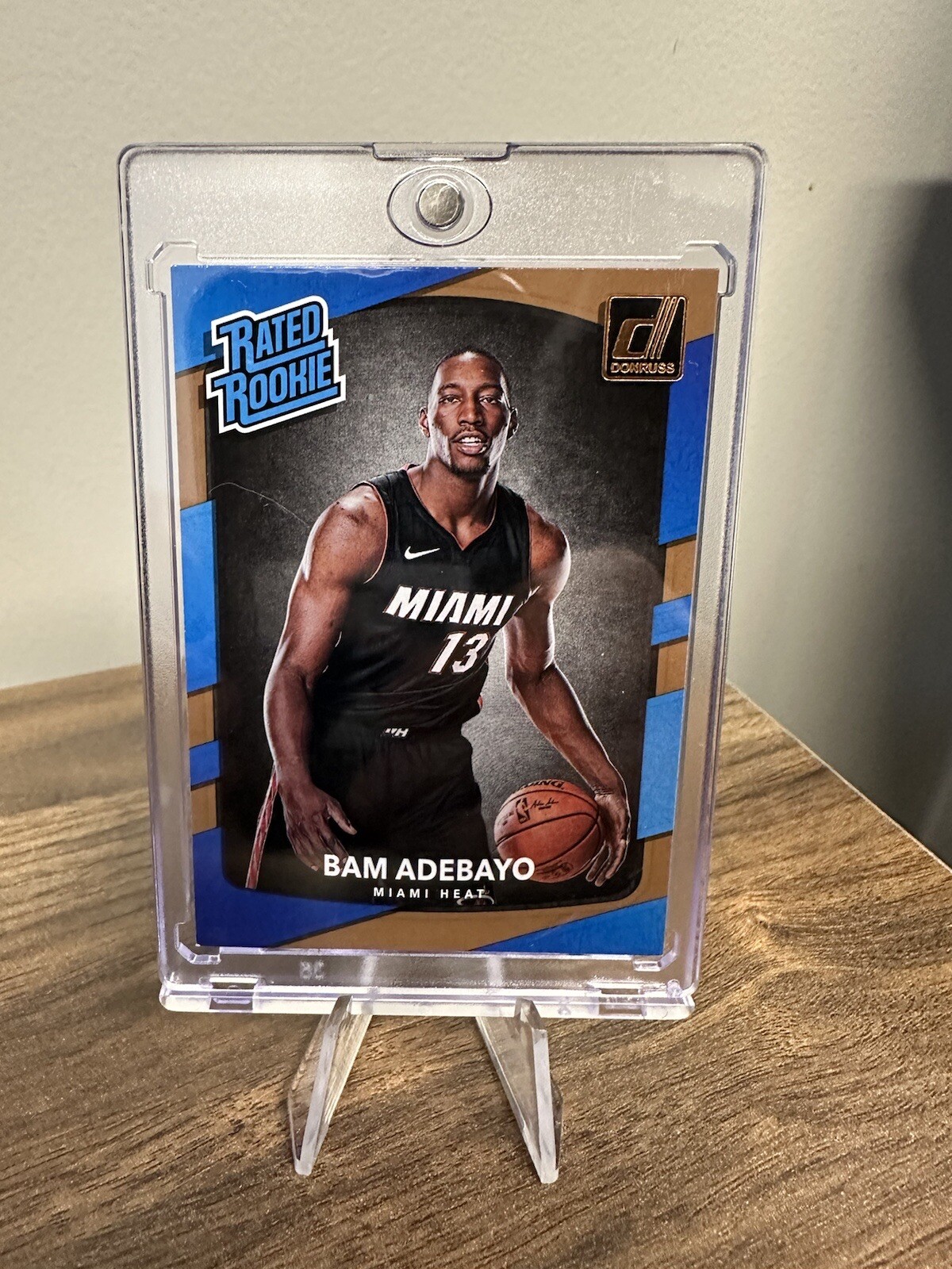 2017-18 Panini Donruss - Rated Rookies #187 Bam Adebayo (RC) ONE TOUCH ...