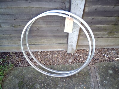 700c POLISHED 36 HOLE TOURING RIMS, 622-17 | eBay UK