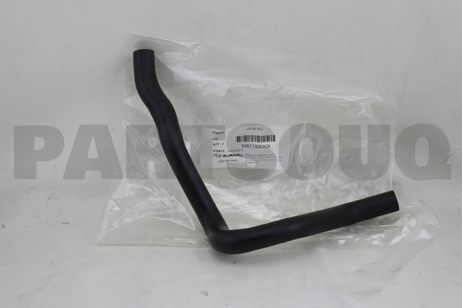 34611XA00A Genuine Subaru HOSE SUC 34611-XA00A | eBay