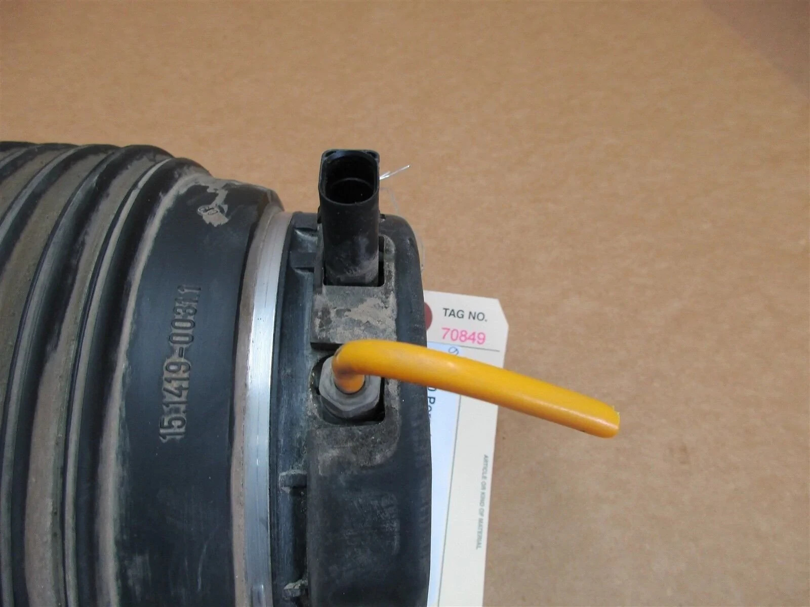 10 Panamera Turbo AWD 970 Porsche R REAR AIR SPRING 97033353312 RIGHT ...