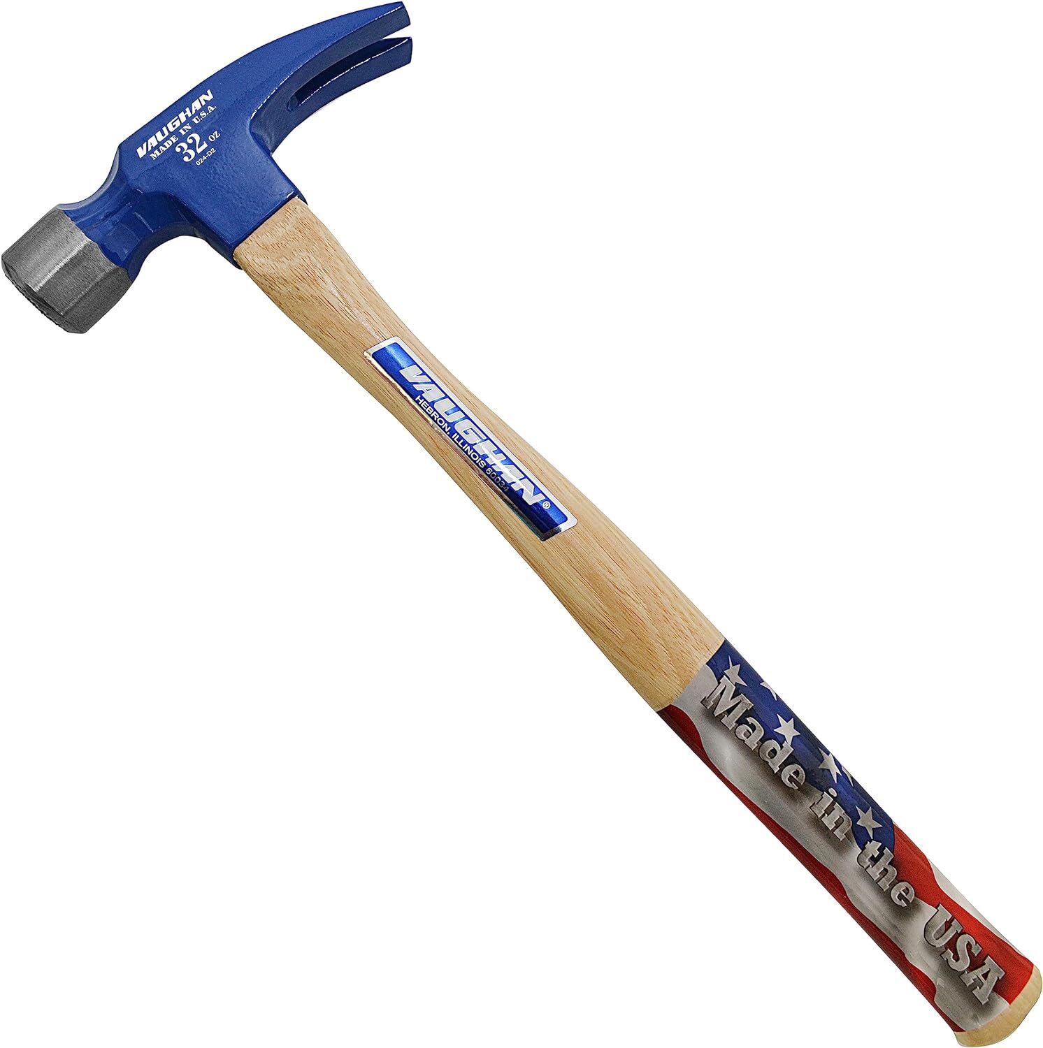 Vaughan 10720 707M 32 Oz Framing Hammer Milled White Hand Tools Hammers ...