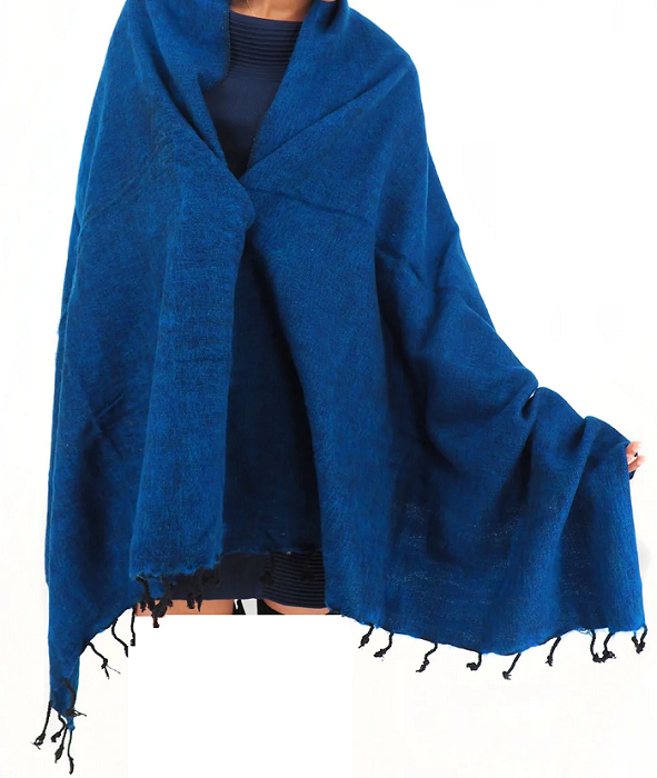 Himalayan Yak Woolen shawl Wrap very warm and soft 80" x 32" inches ...