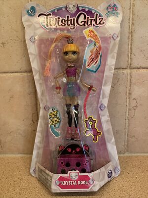 TWISTY GIRLZ 5" Doll & Secret Pet Box KRYSTAL KOOL Bracelet Jewelry ...