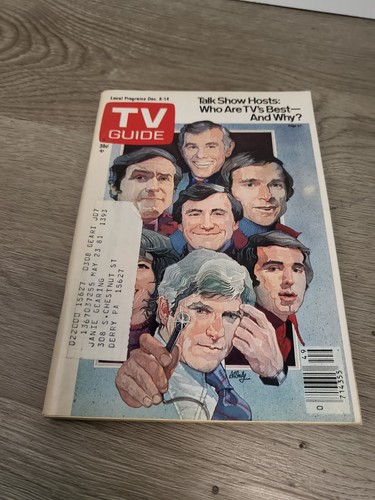 Vintage TV GUIDE (DEC 8-14, 1979) *Talk Shows* ( Carson Donahue Shore ...