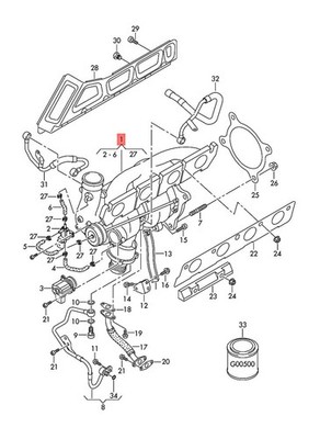 Genuine AUDI Q5 8RB Exhaust Gas Turbocharger 06H145703S | eBay