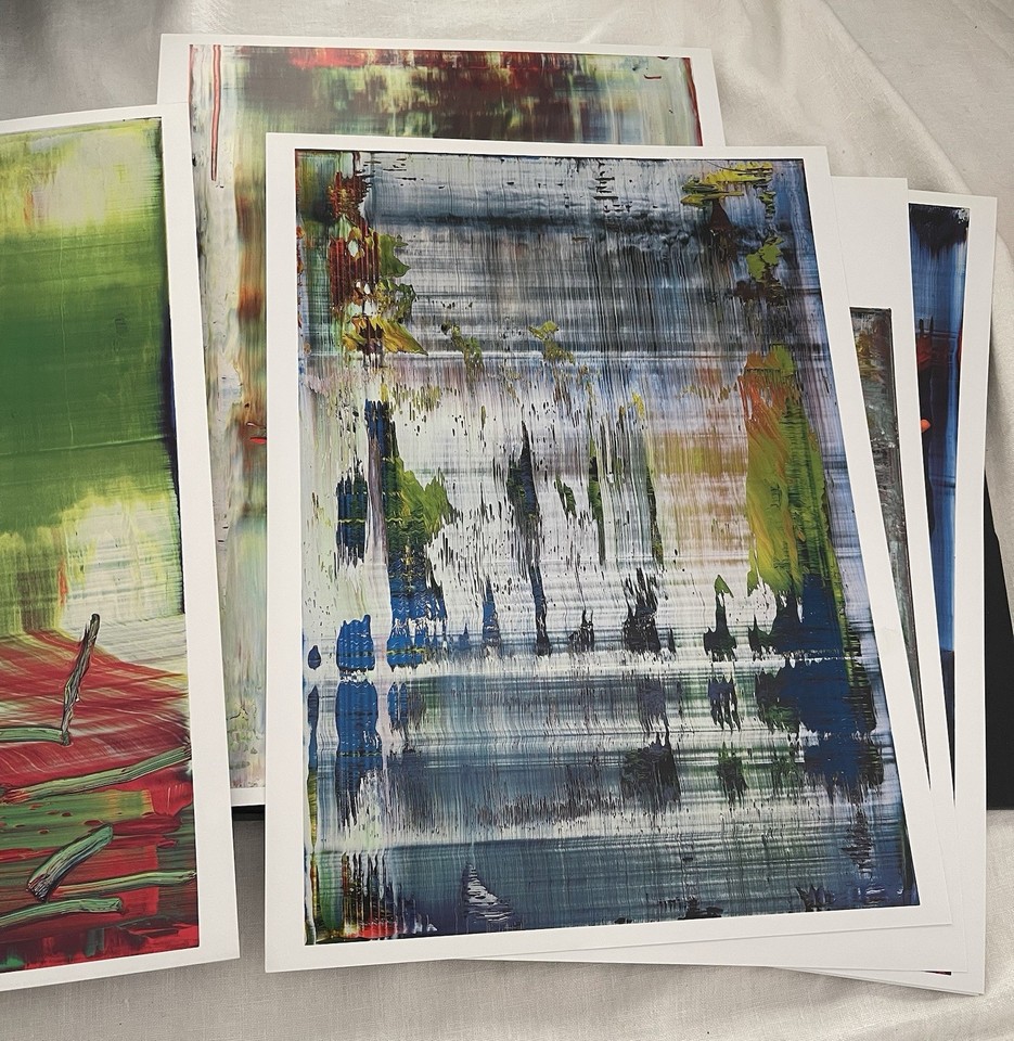 RICHTER 858 W/ PORTFOLIO OF PLATES & CD ALUMINUM SLIPCASE 1st ED ...