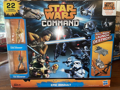 NOS Star Wars- Hasbro- Star Wars Command- Epic Assault- 22 Figures ...