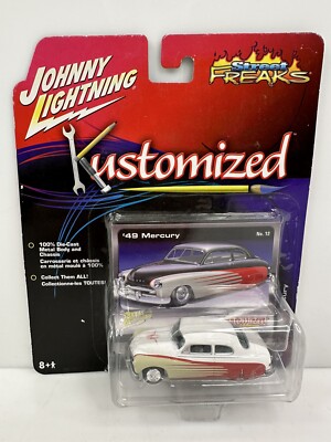 Rare Johnny Lightning Kustomized 49 Mercury Coupe White Lightning Chase ...