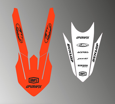 KTM FENDER DECALS - STYLE 1 | eBay UK
