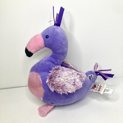 Webkinz Plumfadoodle Plush Purple Pink Bird Stuffed Animal HM662 No ...