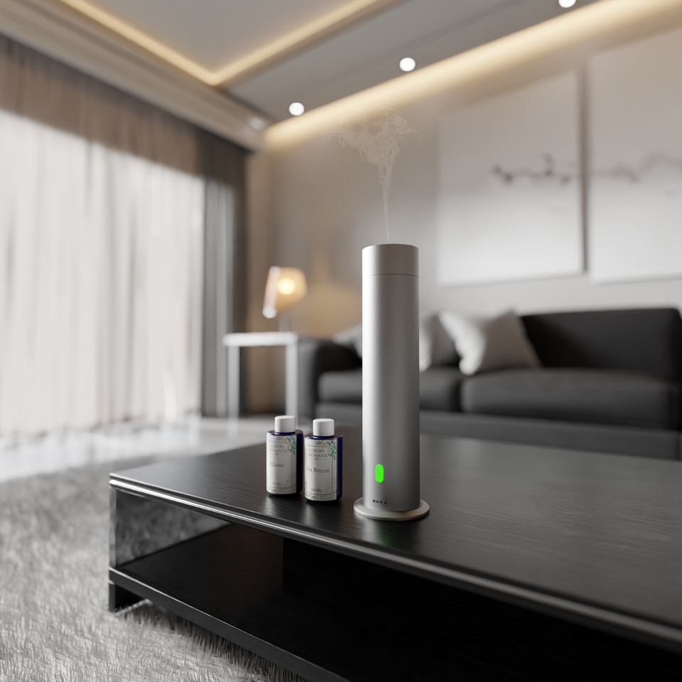 Aroma360 Mini PRO Scent Diffuser W/ Remote - Hotel Collection Type C ...