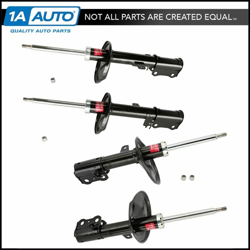 Front Rear Shock Strut KYB Excel-G Kit Set 4pc New 334245 334246 334133 ...