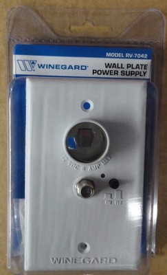 RV Winegard Wall Plate Power Supply Receptacle, 12 volt | eBay