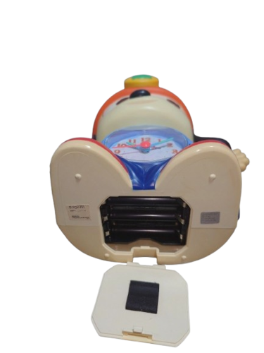 PaRappa the Rapper Alarm clock Figure Quartz Rhythm 24cm Battery cover ...