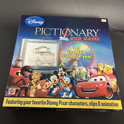 Disney Pictionary DVD Game - Complete Game Open Box Never Used | eBay