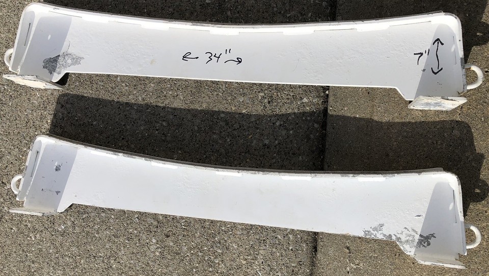 Dinghy Zodiac Inflatable Boat Deck Mount Aluminum Metal Chock Cradle ...