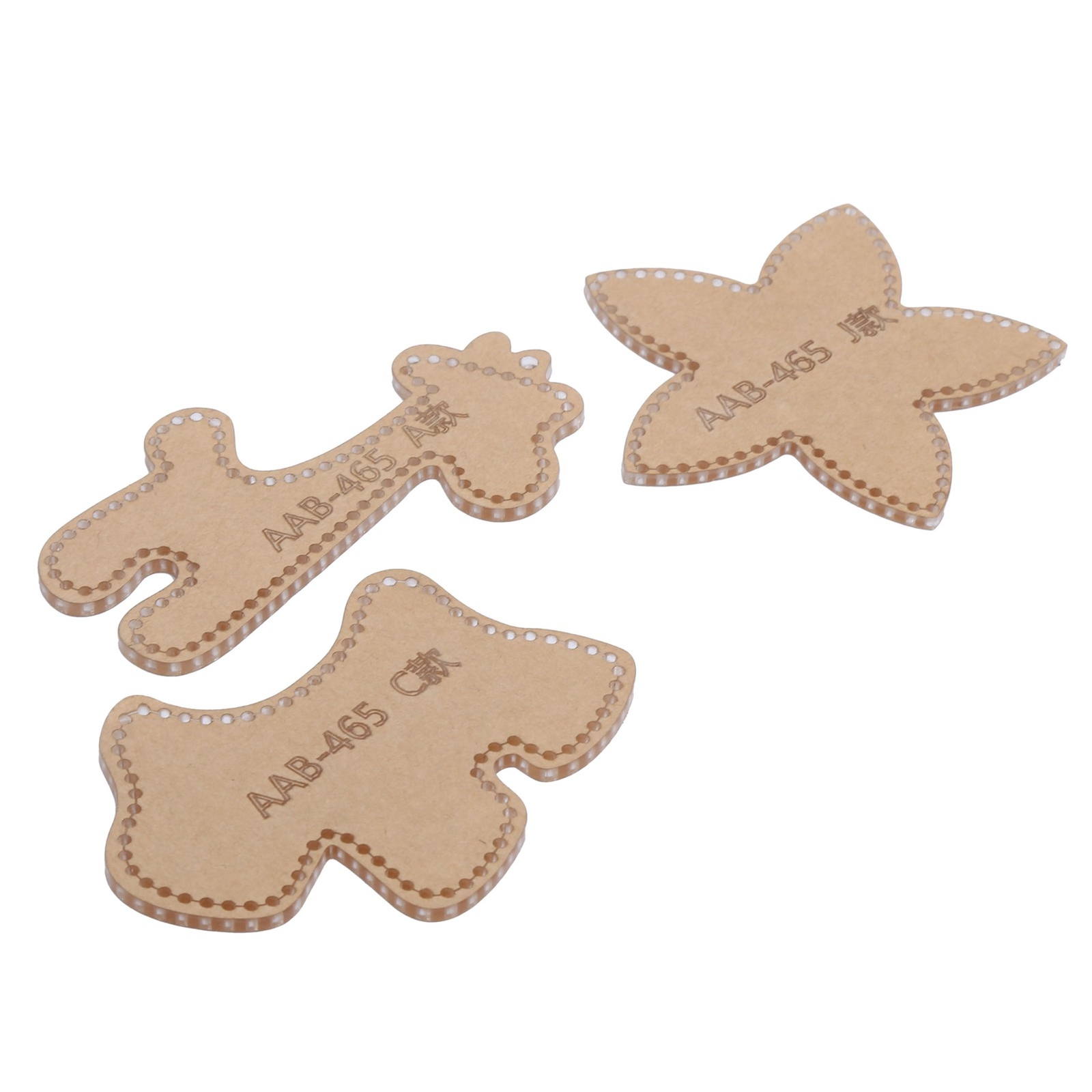 Acrylic Template Five-Pointed Star Shape Animal Shape Keychain Pendant ...