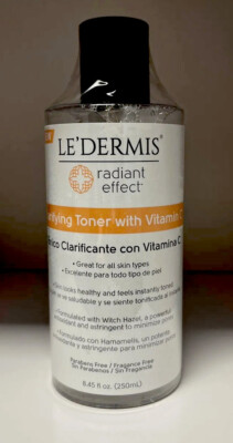 Ledermis Clarfying Toner with Vitamin C & Hazel powerful antioxidant 8. ...