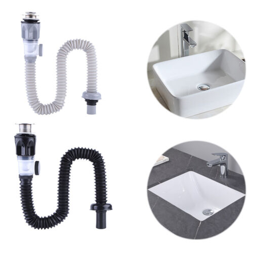 Basin Odor Proof Drainage Pipes Sets Wash Basin Drainer Kitchen ...