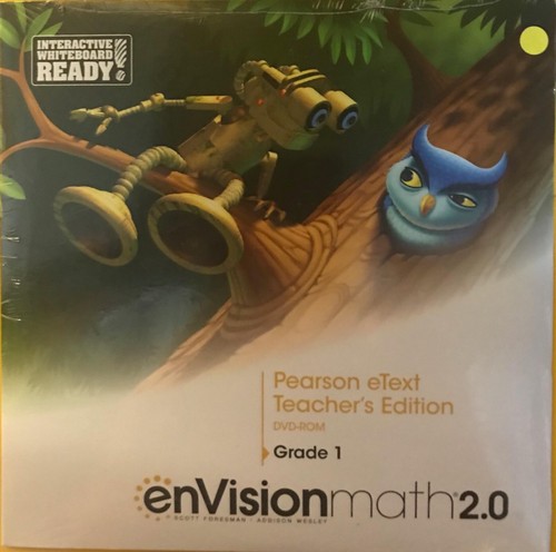 Envision Math 2.0 1st Grade 1 Etext Teachers Edition DVD-Rom Software Teacher 9780328906116| eBay