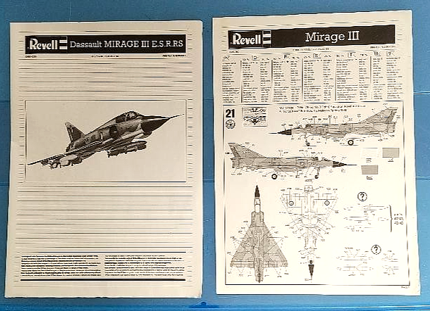 Revell Dassault Mirage III 1/32 #00185 Open Box, Parts Sealed | eBay