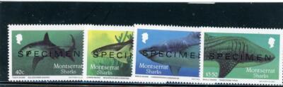 Montserrat 1987 Fish Sharks Scott# 643-6 Mint LH Specimens | eBay