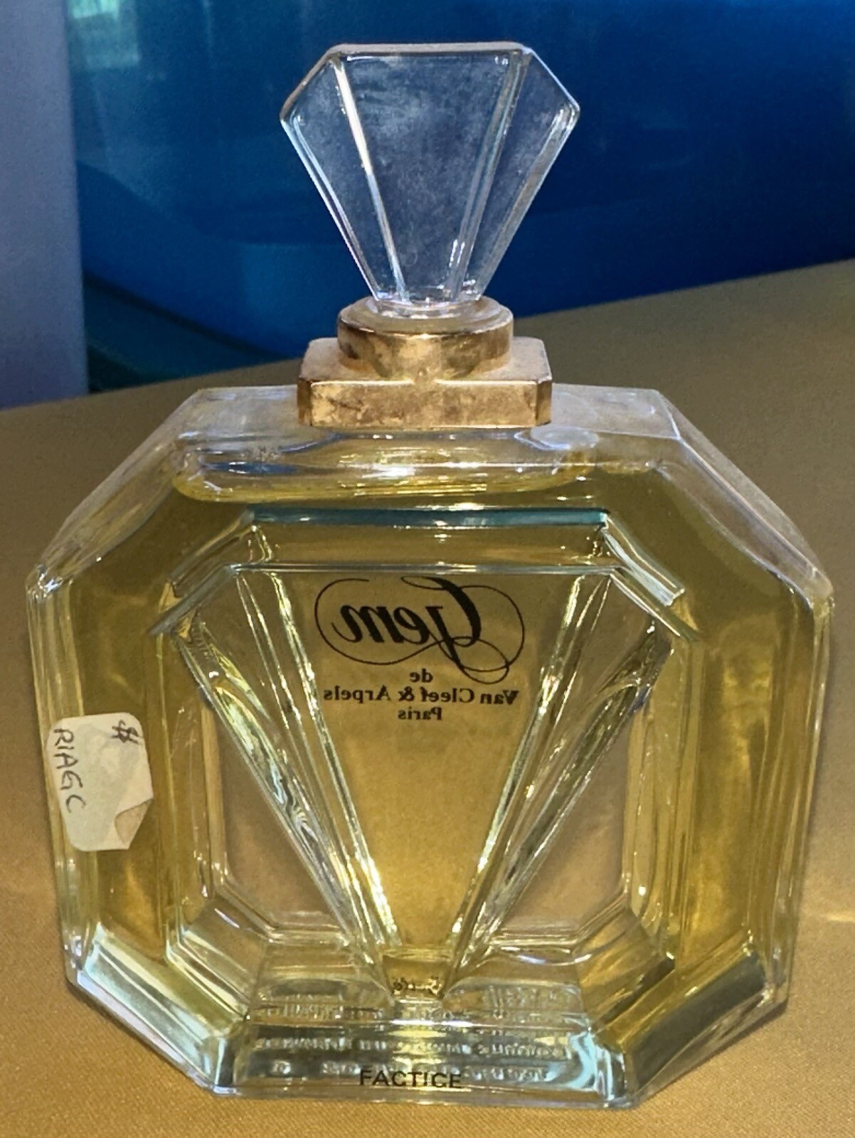 1980s Vintage Van Cleef Arpels Factice Dummy Perfume Bottle 5.5” | eBay