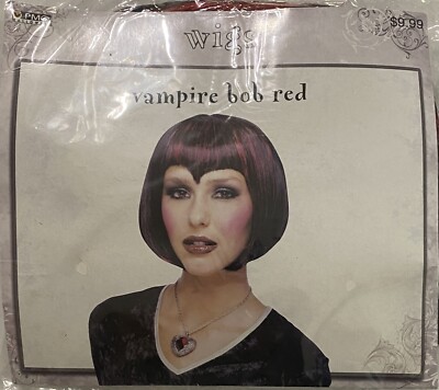 Wigs Vampire Bob Red 2012 Adults Only | eBay