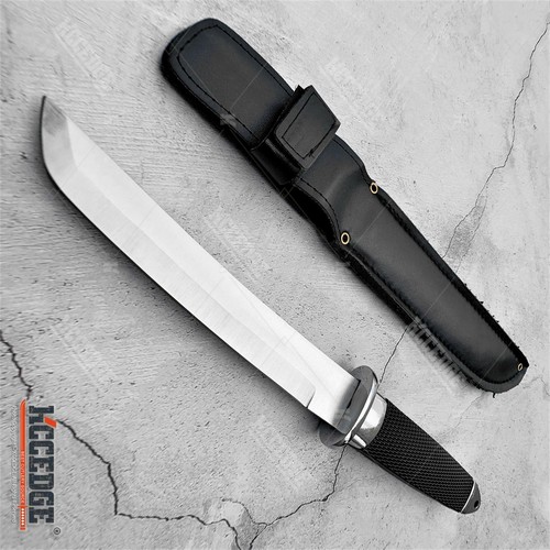 12.5" SAMURAI STYLE TACTICAL FIXED BLADE KNIFE CQB EDC EMERGENCY ...