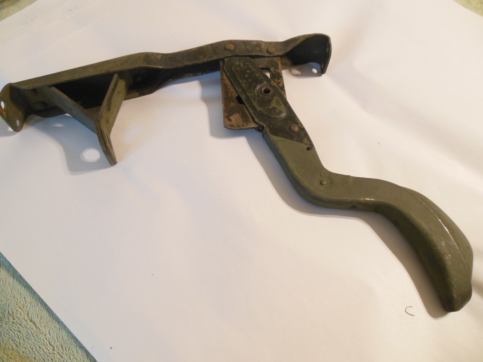 1941 - 1948 Ford Passenger Hand Brake Lever & Bracket Assembly NOS Ford ...