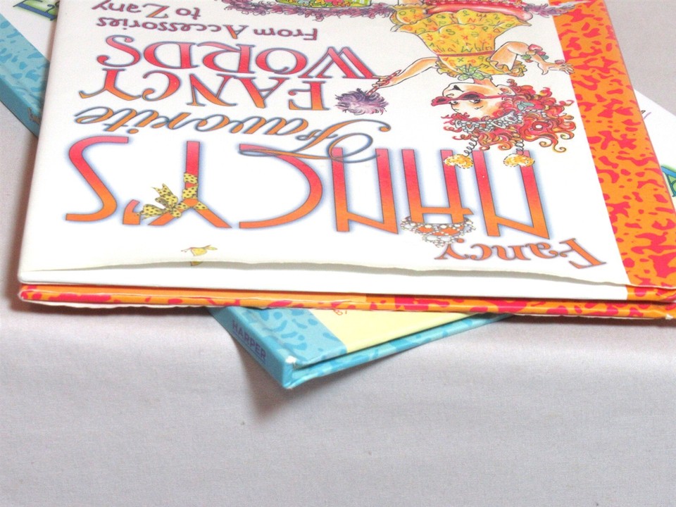 Lot 6 Pinkalicious & Fancy Nancy Picture Book w Stickers Thanksgiving ...
