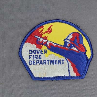 Dover Fire Department 3" Patch | eBay