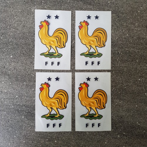 5pcs FFF France Football Crest Badge Patch Iron on Logo For Jersey ...